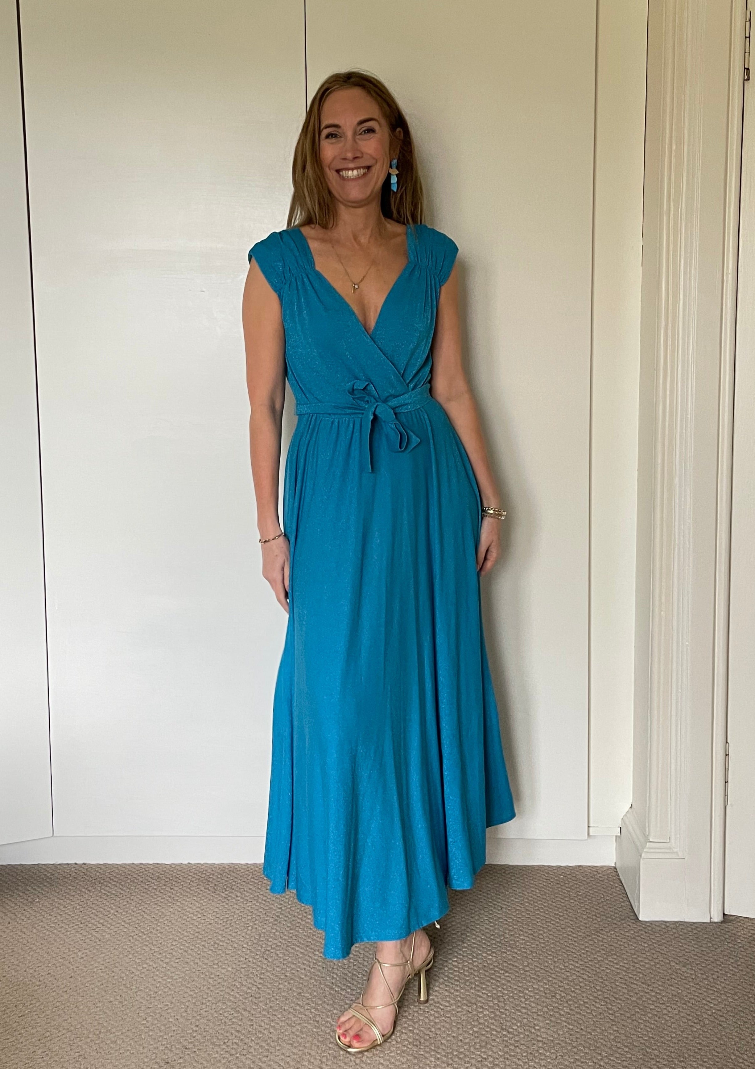 Nano Ocean Blue Dress | EMME – Sarah Thomson