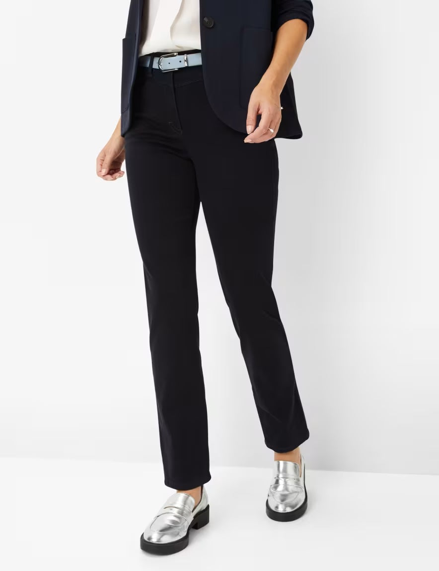 Laura New Dark Blue Trousers | Brax – Sarah Thomson