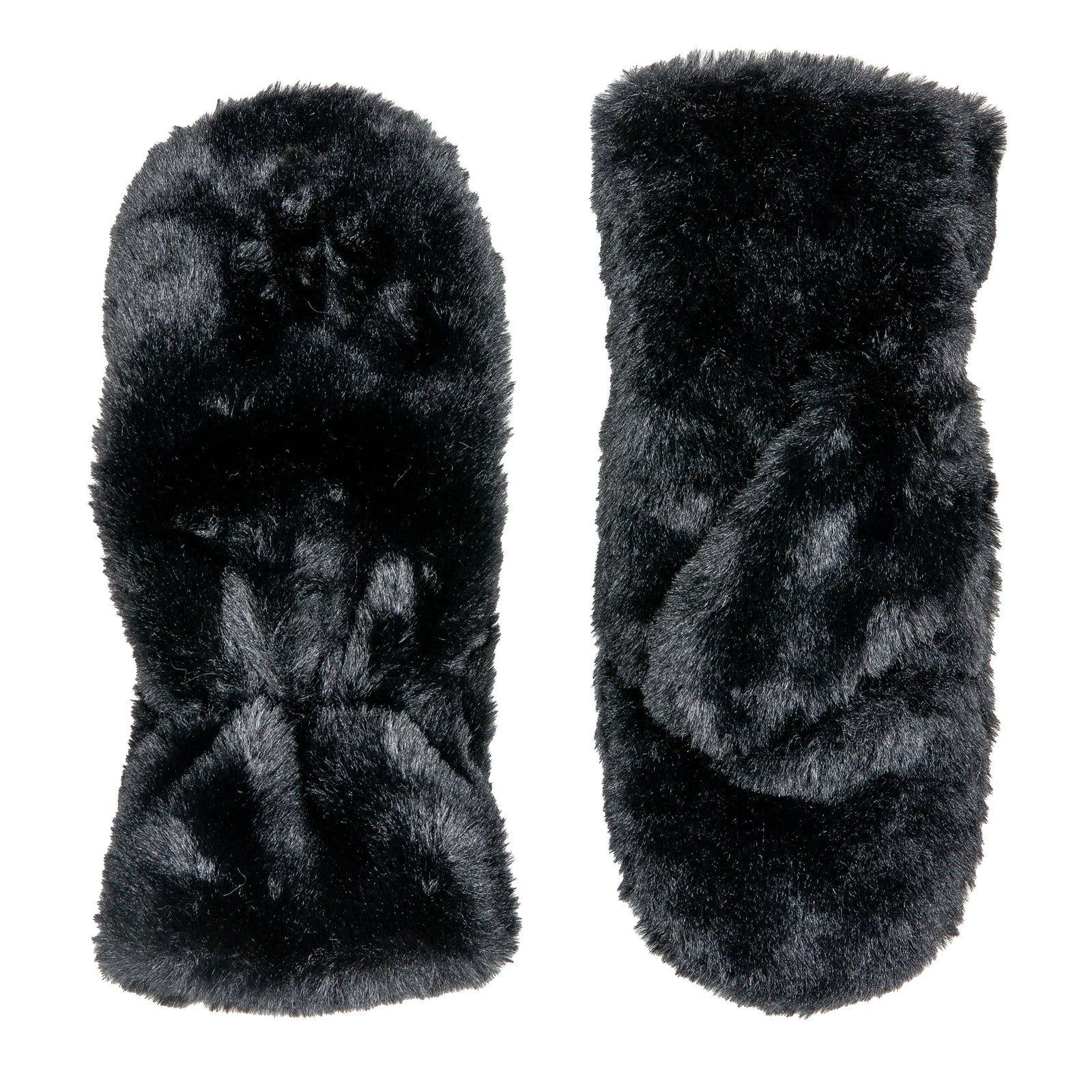 Faux Fur Mittens Dents